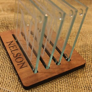Engraved Glass Coasters - Etsy