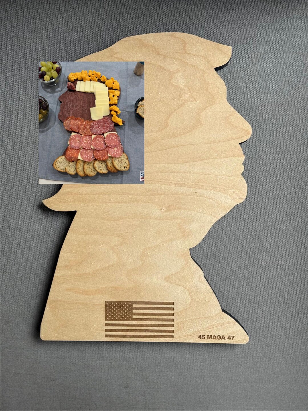Trump Charcuterie Board - Etsy