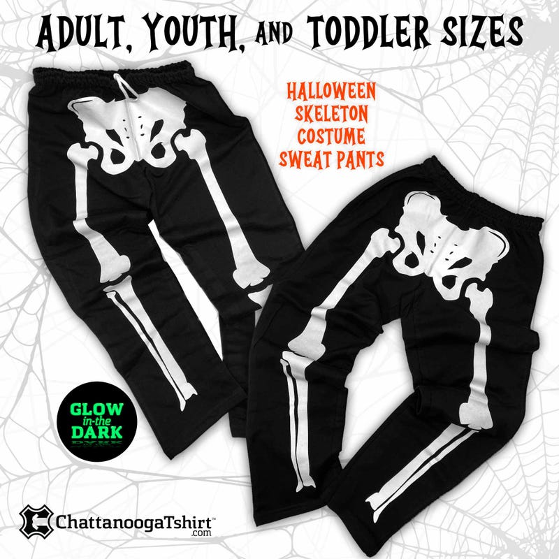 Skeleton Sweatpants - Etsy