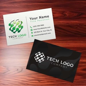 Custom Tech Logo Vector Branding Package 3 Initial Concepts in 24 Hours ...