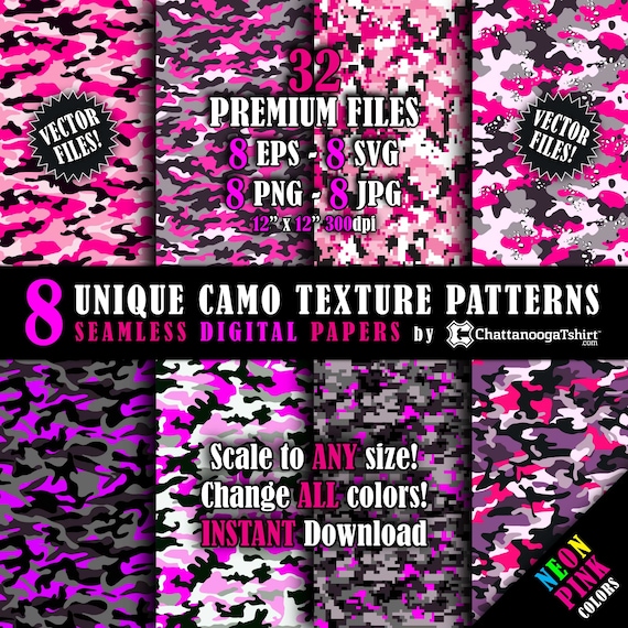 Pink Camo Pattern