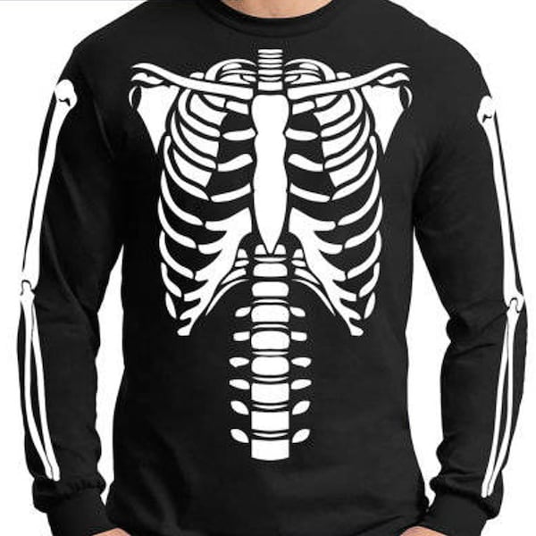Skeleton Shirt - Etsy