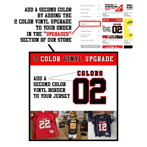 Customizable Sports Fan Jersey: Personalized Team Name & Number ...
