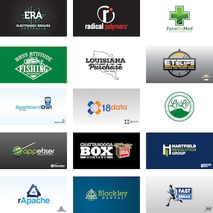 Custom Tech Logo Vector Branding Package 3 Initial Concepts in 24 Hours ...