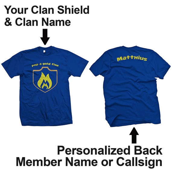 NEW Clashing Clan Shields CUSTOM Clash With Your Clan - Etsy