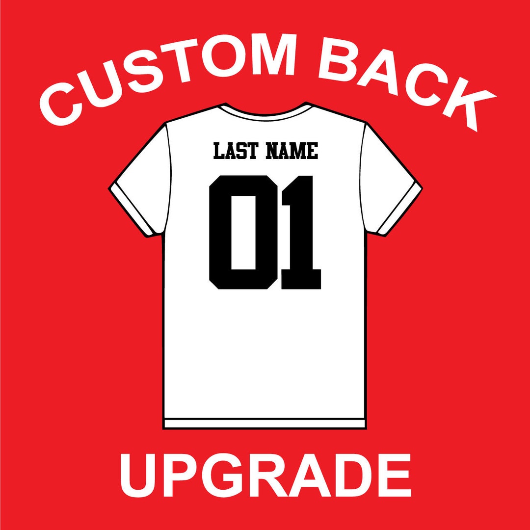 Add a Custom Back UPGRADE - Etsy