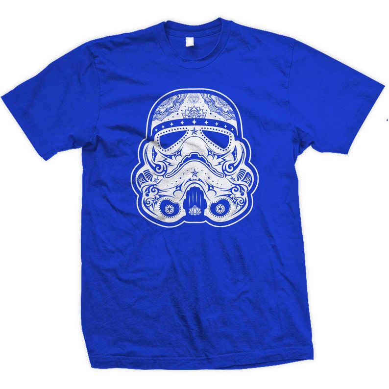 Stormtrooper Sugar Skull T Shirt Etsy