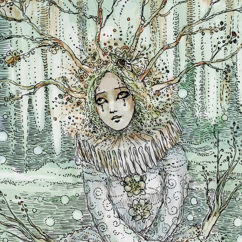 Ballet Tree Art Print Tree Art by Paulina Fae Trees Devas - Etsy