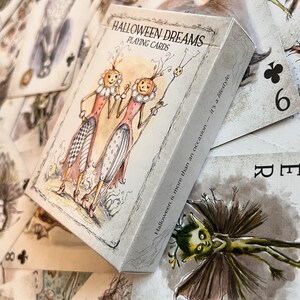 Halloween Dreams Playing Cards, Collectible Illustrated Deck - Etsy