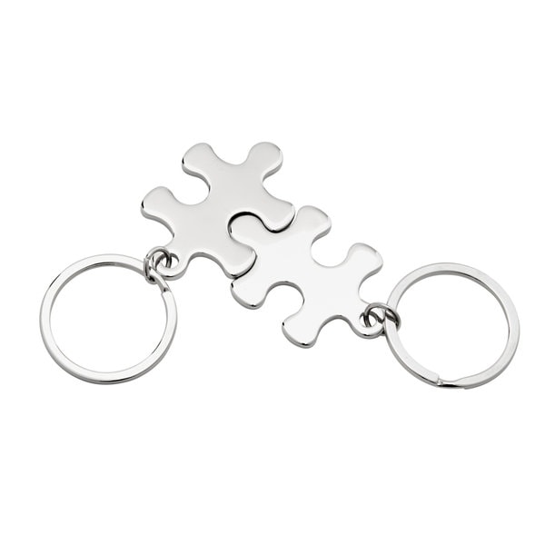 Puzzle Keychain - Etsy