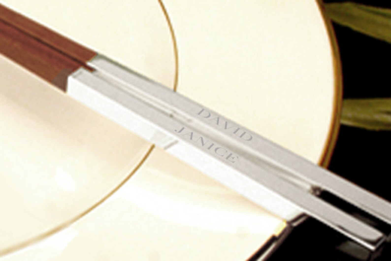 Pair of Chopsticks With Stand - Personalized Chopsticks - Wedding Gift ...