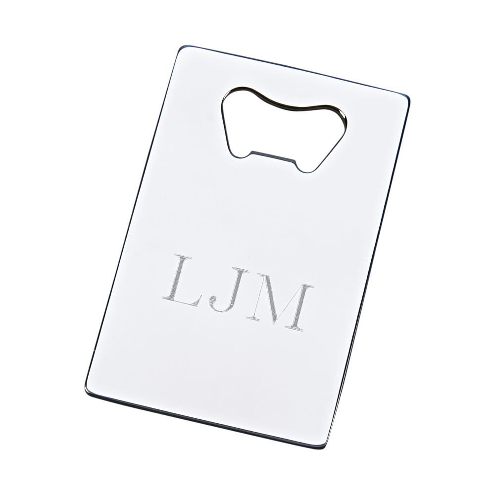 Personalized Bottle Opener Credit Card Shaped Bottle Opener | Etsy