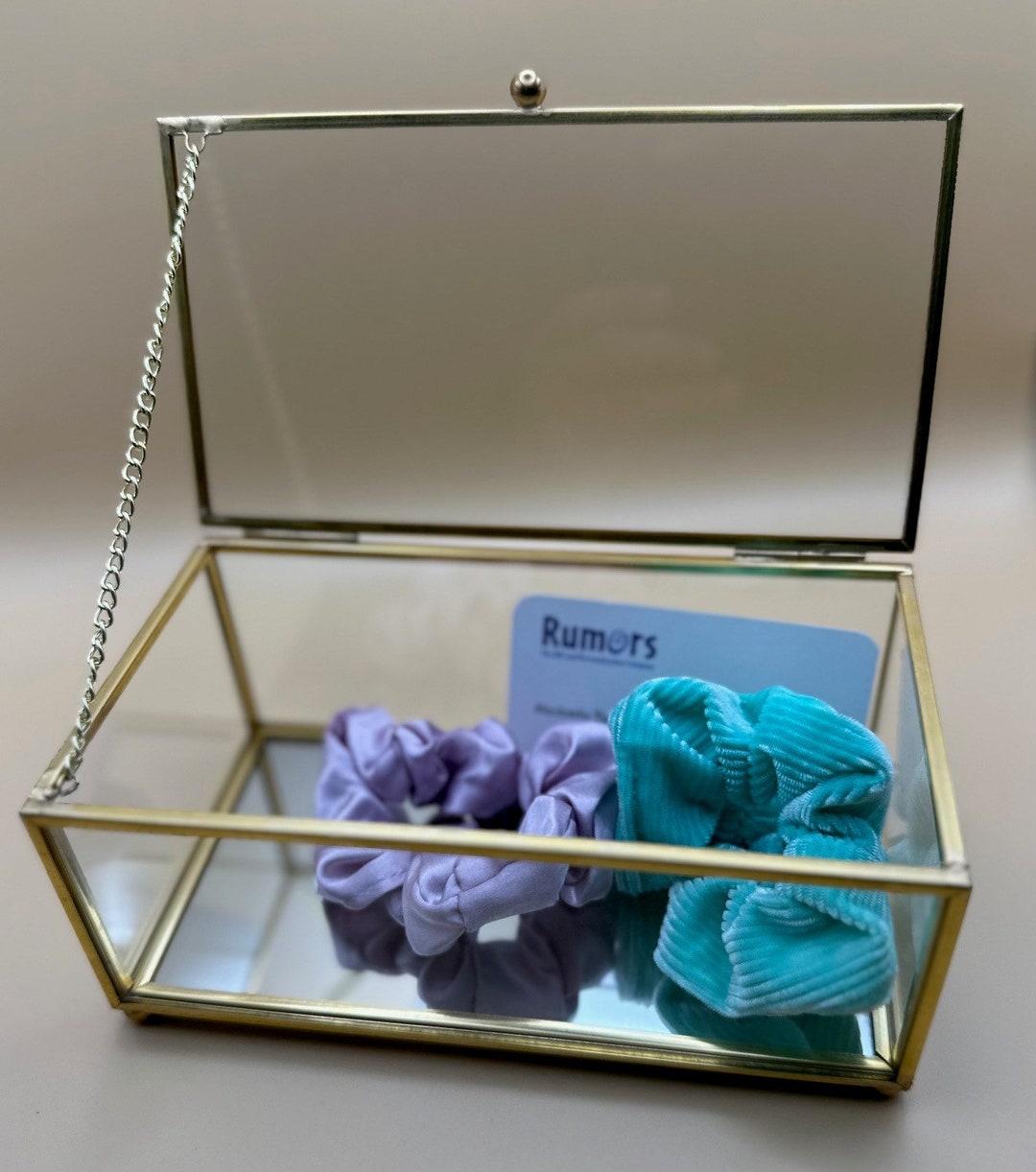 Glass Rectangular Jewelry Box - Personalize Glass Jewelry Box- Engraved ...