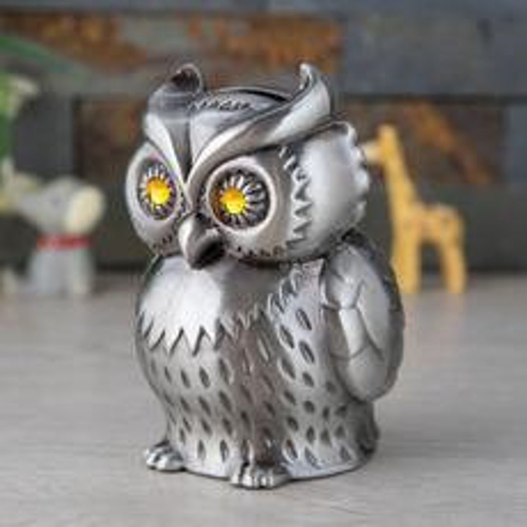 Personalized Owl Bank - Coin Bank - - Baby Shower Gift - Owl Bank ...