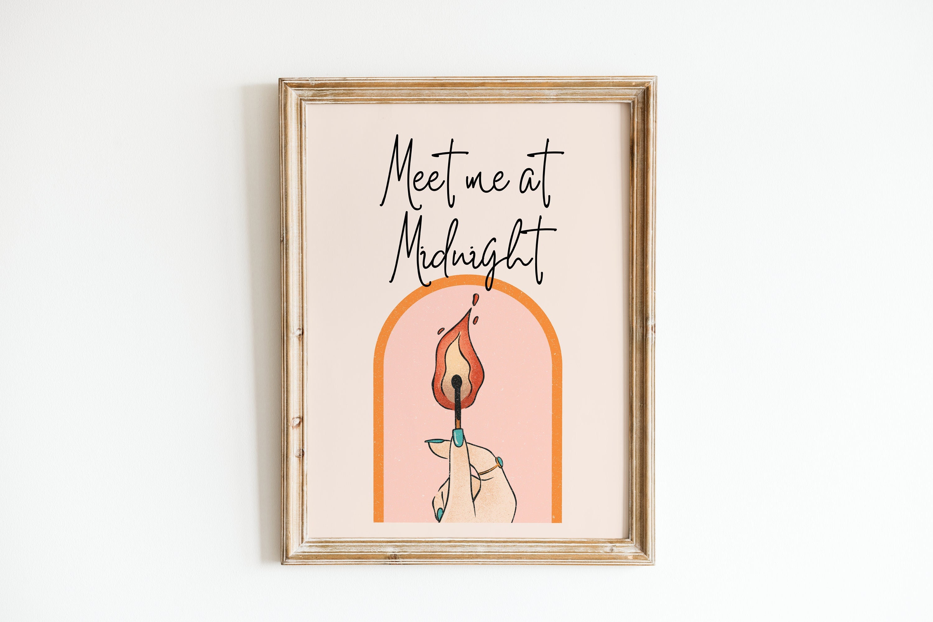 Meet Me at Midnight, Taylor Swift Print, Trendy Wall Art, Midnights ...
