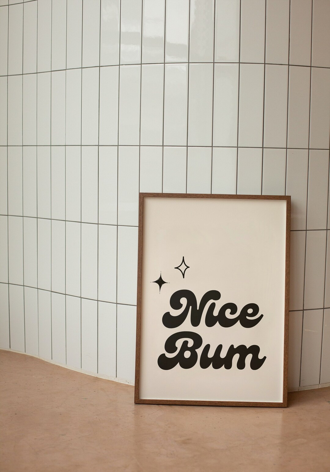 Nice Bum Print Instant Printable Art Digital Download - Etsy