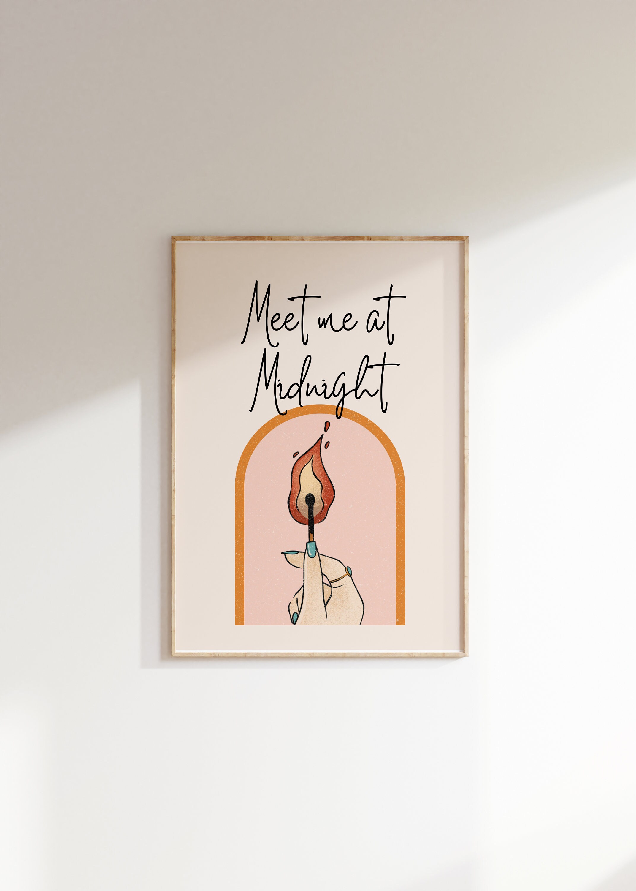 Meet Me at Midnight, Taylor Swift Print, Trendy Wall Art, Midnights ...