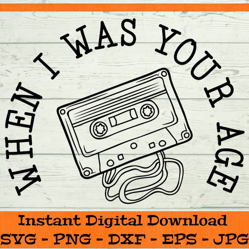When I Was Your Age - Etsy
