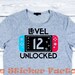 Level 12 Unlocked Birthday SVG - Digital Download - 12th Birthday Shirt ...