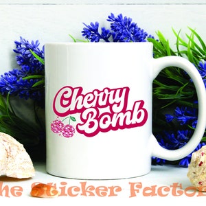 Cherry Bomb SVG - Digital Download - Retro Disco Ball Cherries Gift ...