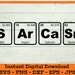 I Periodically Need Caffeine SVG Digital Download Periodic Table ...