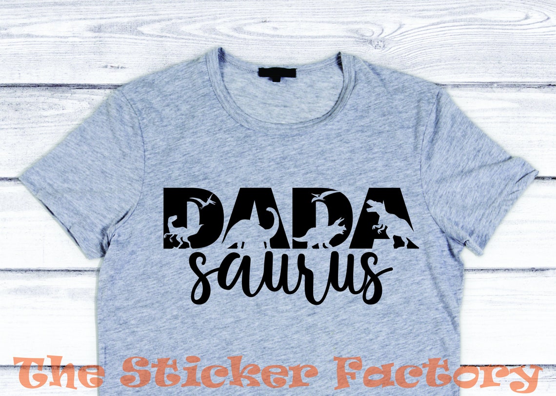Dada Saurus SVG - Digital Download - Dinosaur Dada SVG, Family Saurus ...
