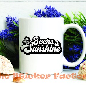 Beers and Sunshine SVG - Digital Download - the Only BS I Need, Beach ...