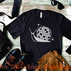 Disco Ball Snail SVG - Digital Download - Retro Disco Ball Snail ...