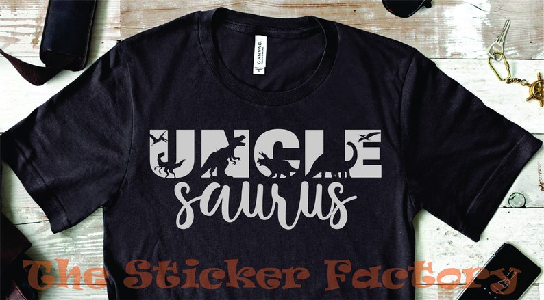 Uncle Saurus SVG Digital Download Dinosaur Uncle SVG - Etsy