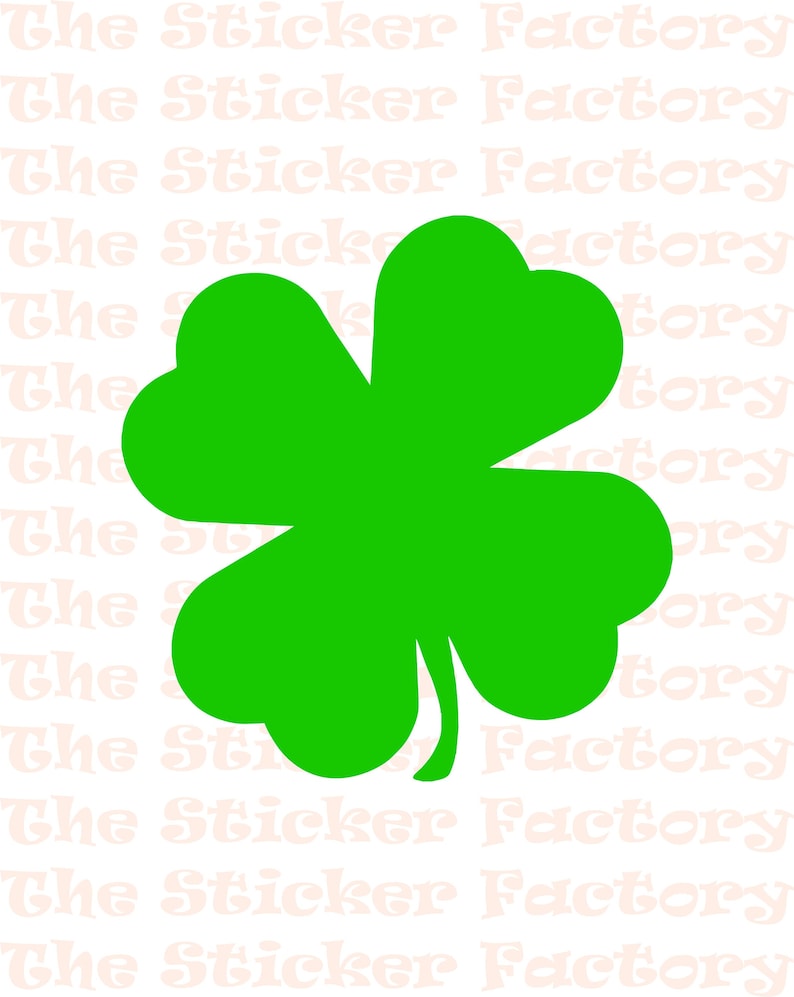 Four Leaf Clover Svg Digital Download SVG DFX PNG Eps - Etsy