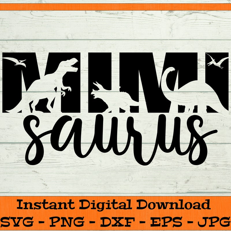 Family Saurus Svg - Etsy