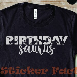 Birthday Saurus Bundle - Digital Download - Dinosaur Birthday Shirt PNG ...