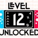 Level 12 Unlocked Birthday SVG - Digital Download - 12th Birthday Shirt ...