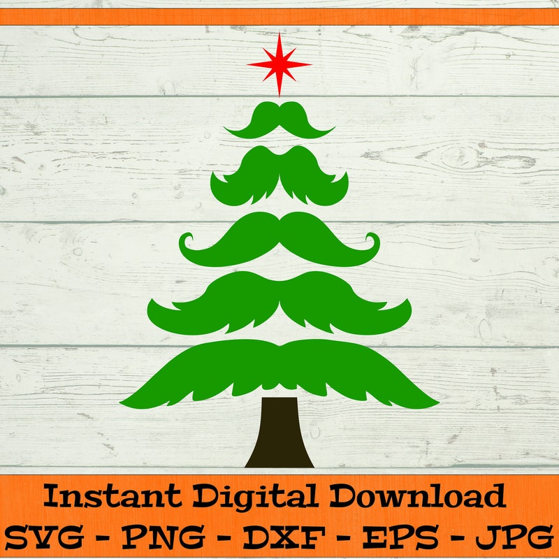 Mustache Tree - Etsy