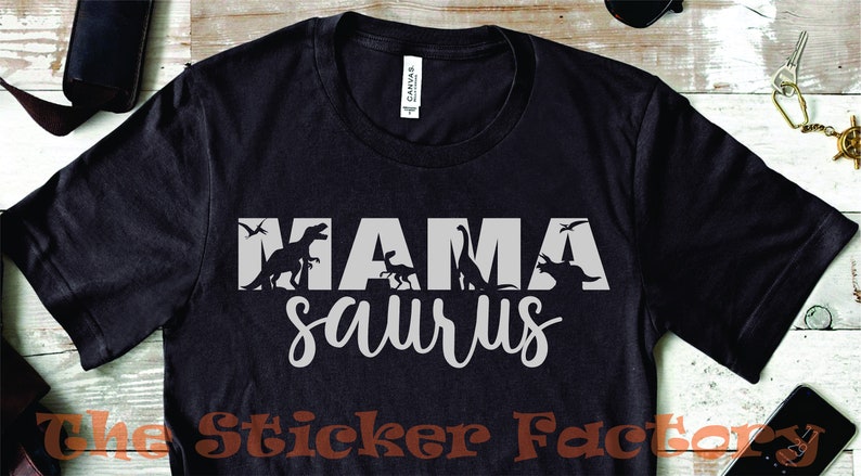 Mama Saurus SVG Digital Download Dinosaur Mom SVG - Etsy