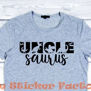 Uncle Saurus SVG - Digital Download - Dinosaur Uncle SVG, Family Saurus ...