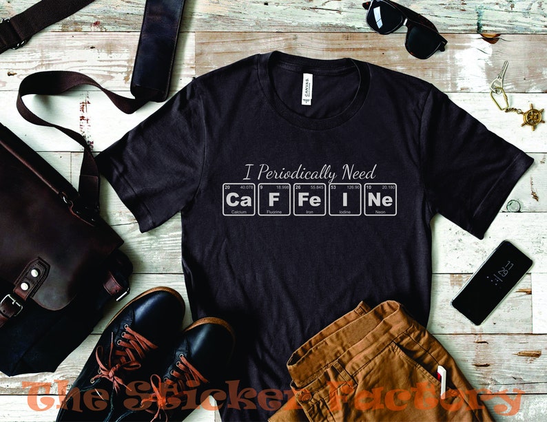 I Periodically Need Caffeine SVG - Digital Download - Periodic Table ...