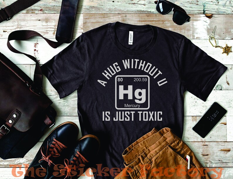 A Hug Without U is Just Toxic SVG - Digital Download - Funny Science ...