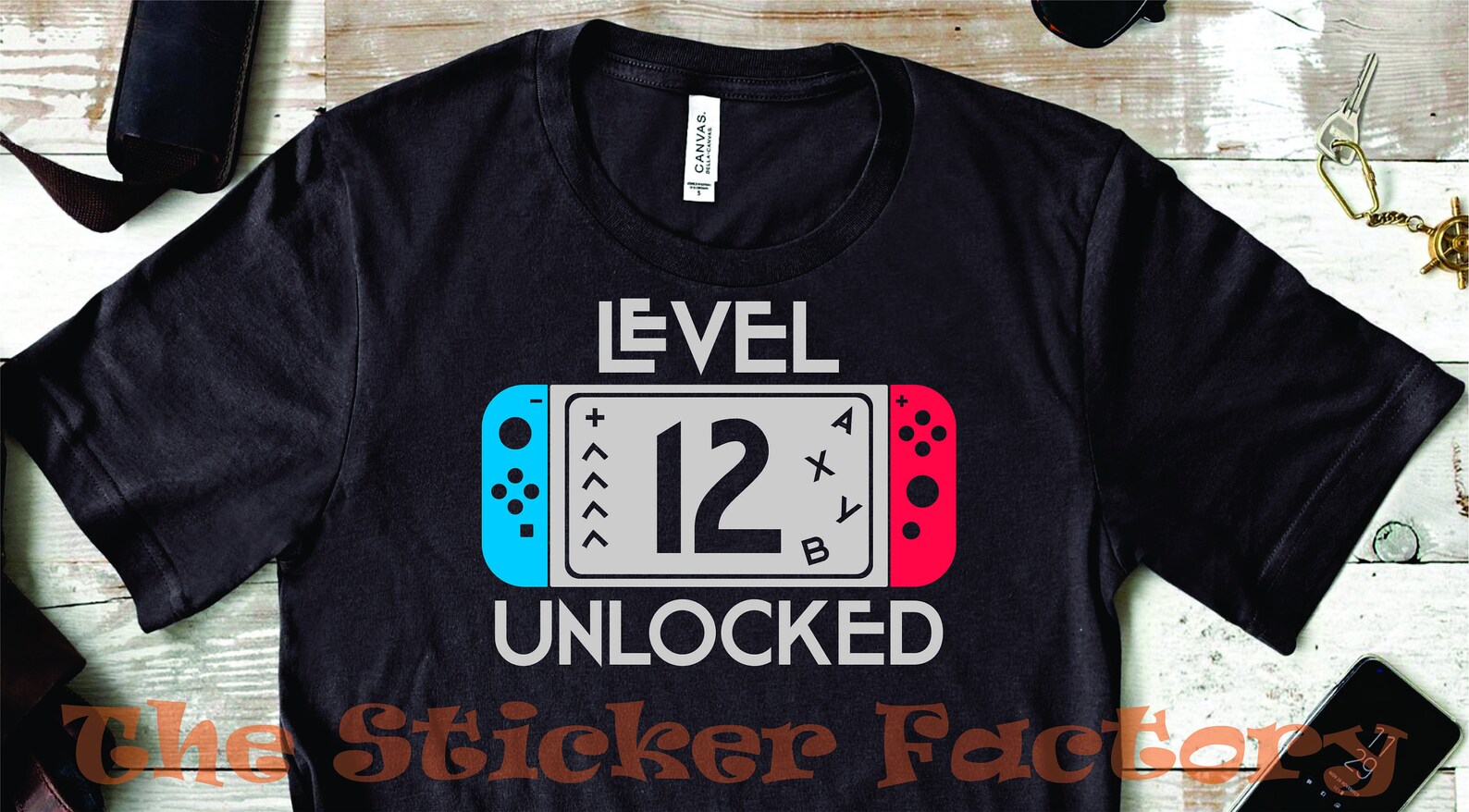Level 12 Unlocked Birthday SVG - Digital Download - 12th Birthday Shirt ...