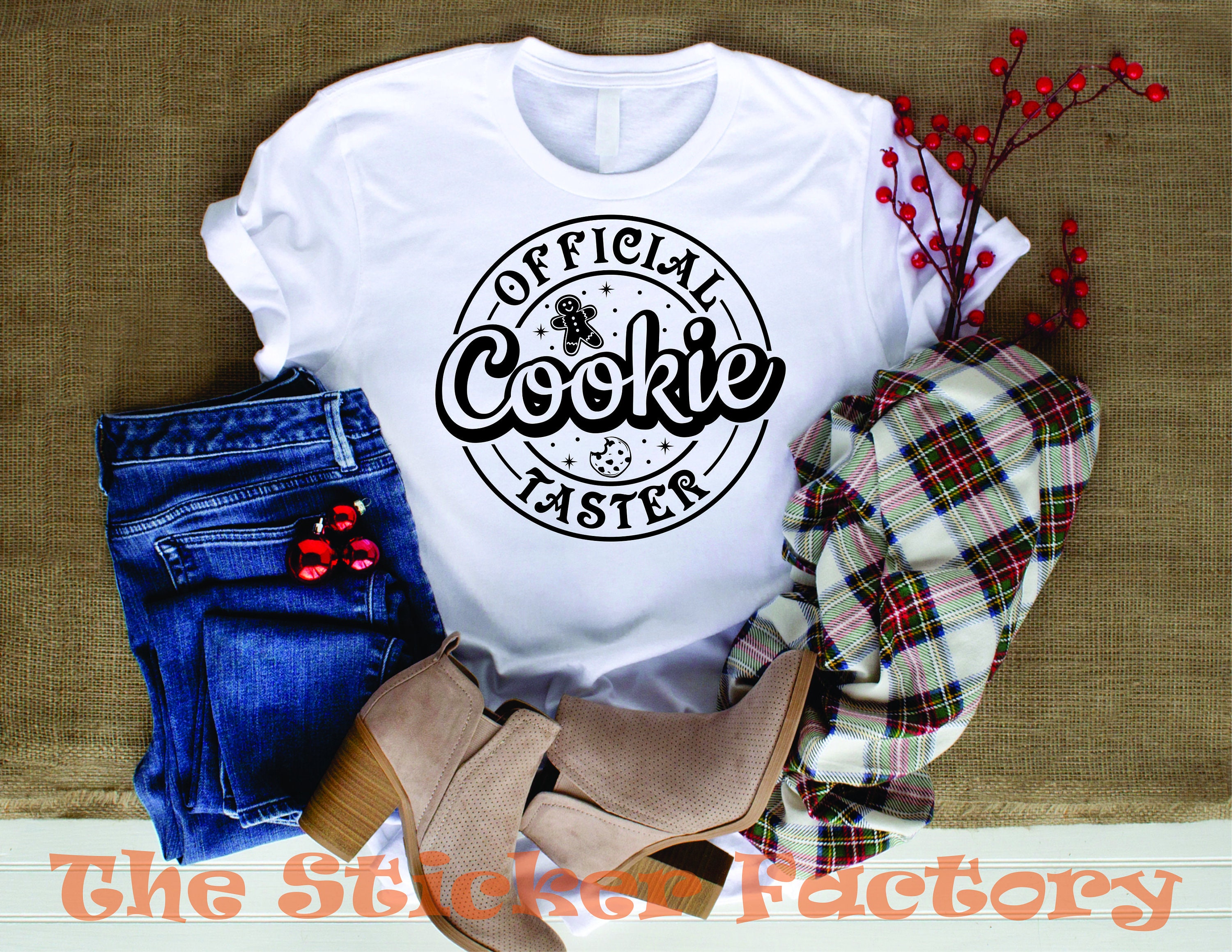Official Cookie Taster SVG - Digital Download - Christmas Shirt PNG ...