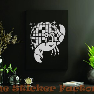 Disco Ball Crab SVG - Digital Download - Retro Disco Ball Crab, Groovy ...