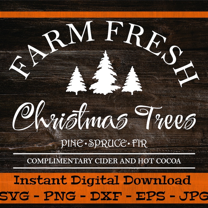 Tree Farm Sign - Etsy