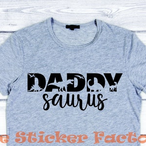 Daddy Saurus SVG - Digital Download - Dinosaur Dad SVG, Family Saurus ...