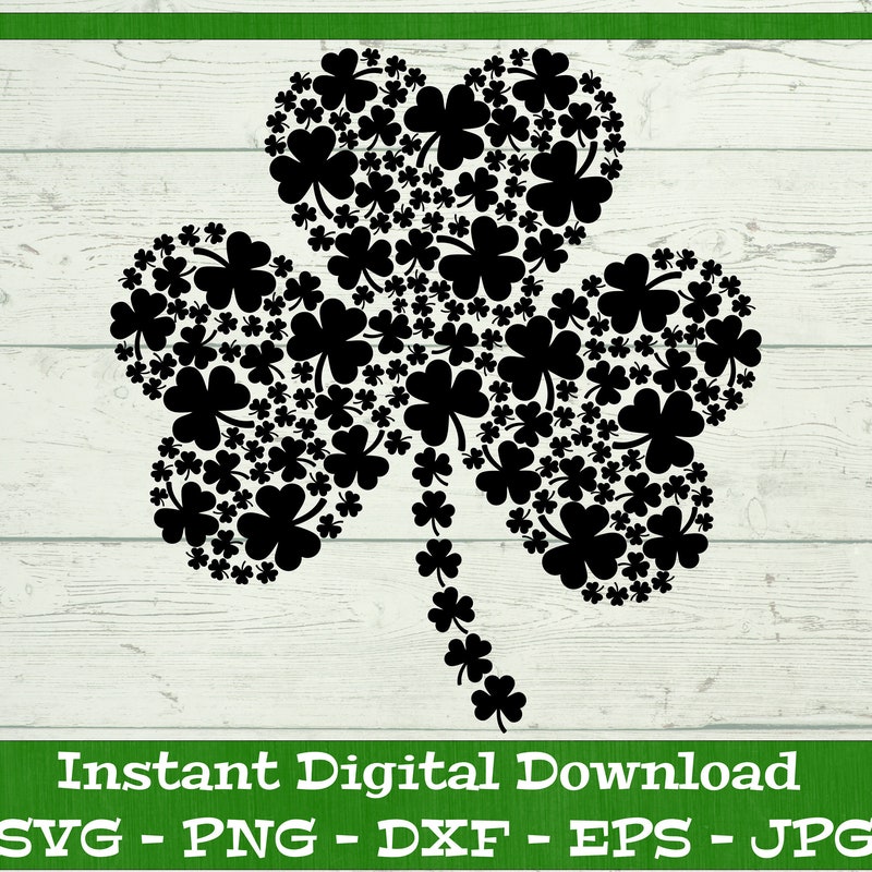 Shamrock Svg - Etsy