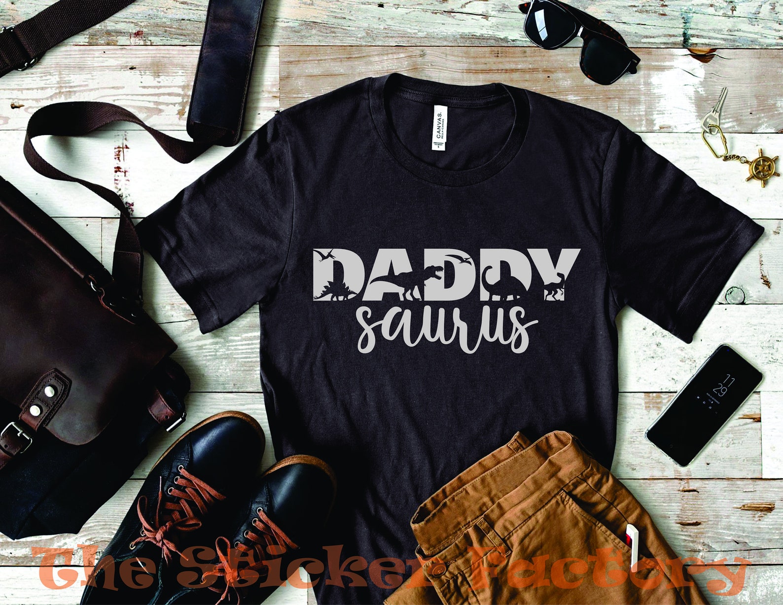 Daddy Saurus SVG - Digital Download - Dinosaur Dad SVG, Family Saurus ...