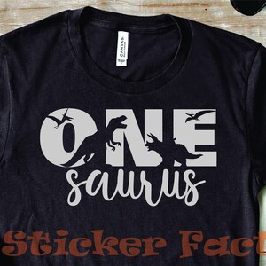 One Saurus SVG Dinosaur Birthday - Digital Download - First Birthday ...