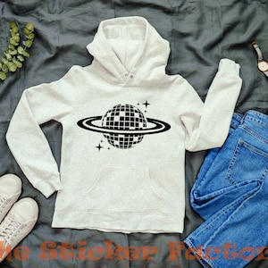 Disco Ball Planet SVG - Digital Download - Retro Disco Ball Saturn ...