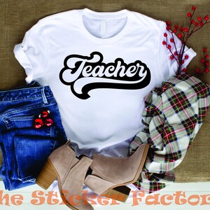 Teacher SVG, Teacher Appreciation Svg - Digital Download - Retro ...