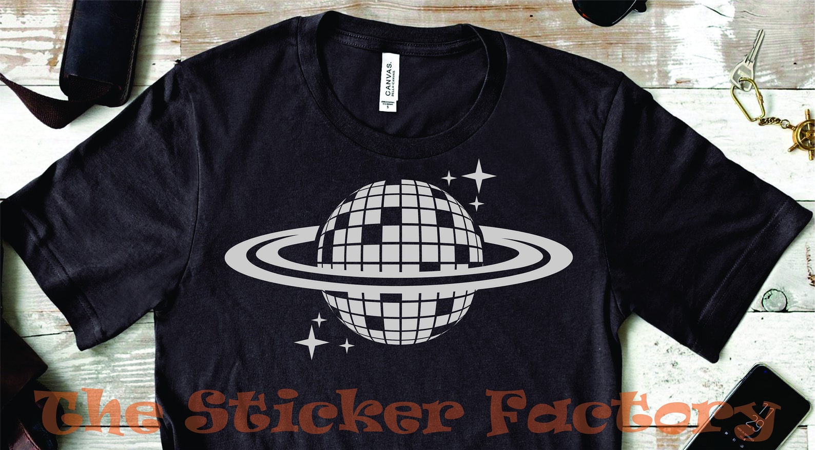 Disco Ball Planet SVG Digital Download Retro Disco Dall - Etsy