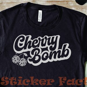 Cherry Bomb SVG - Digital Download - Retro Disco Ball Cherries Gift ...